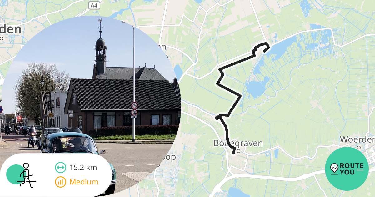 OHWP etappe 05 Bodegraven - Nieuwkoop (broedseizoen) - Wandelroute ...