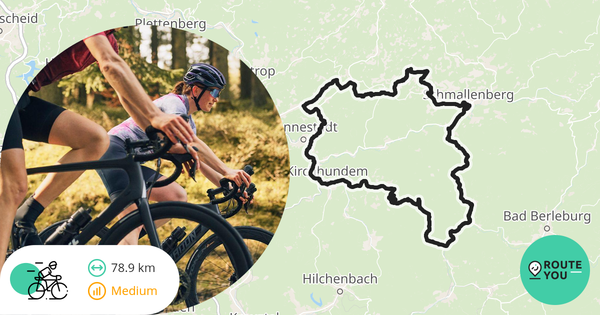 Bike Arena Sauerland - Rund ums Lennetal - Rennradroute | RouteYou