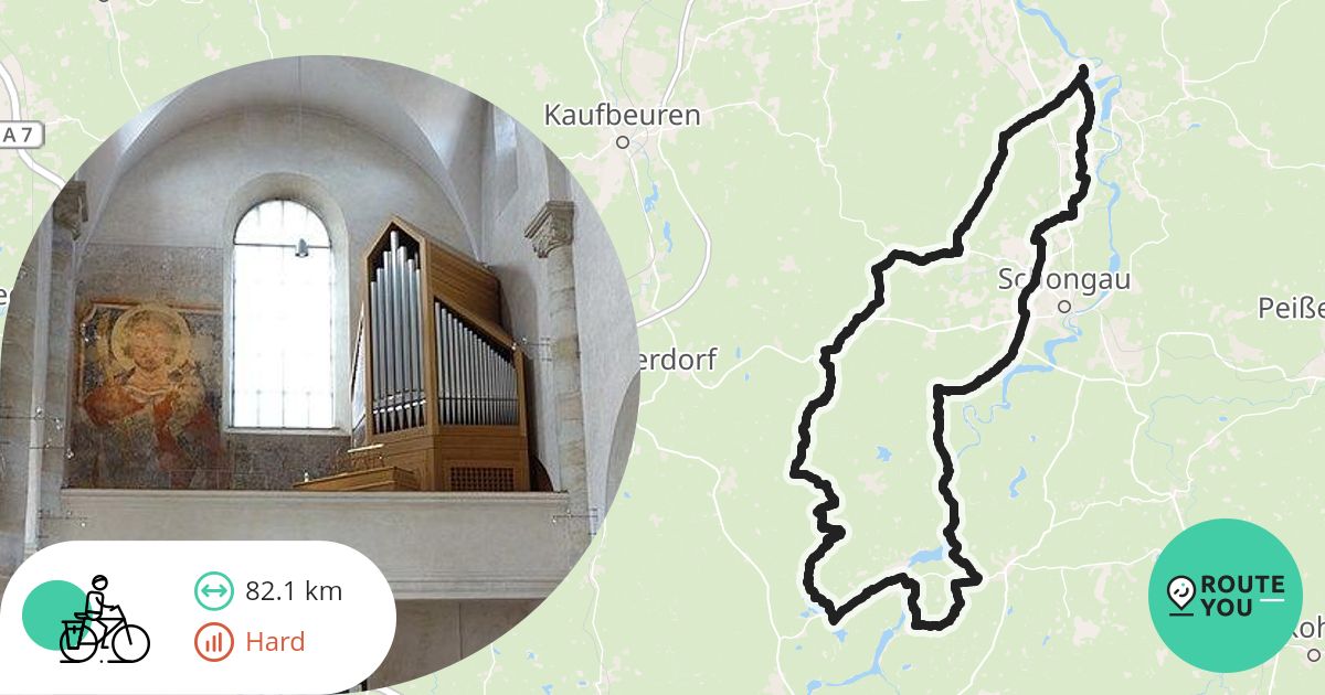 Römertour Via Claudia Augusta - Freizeit Fahrradroute | RouteYou