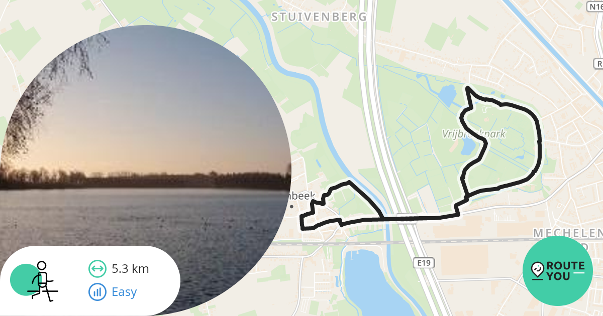 Hombeek - Wandelroute | RouteYou