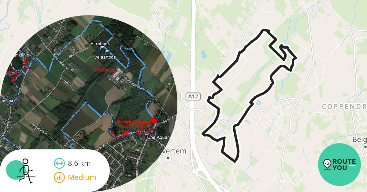 Wolvertem-Vandoorslaerwandeling - Wandelroute | RouteYou