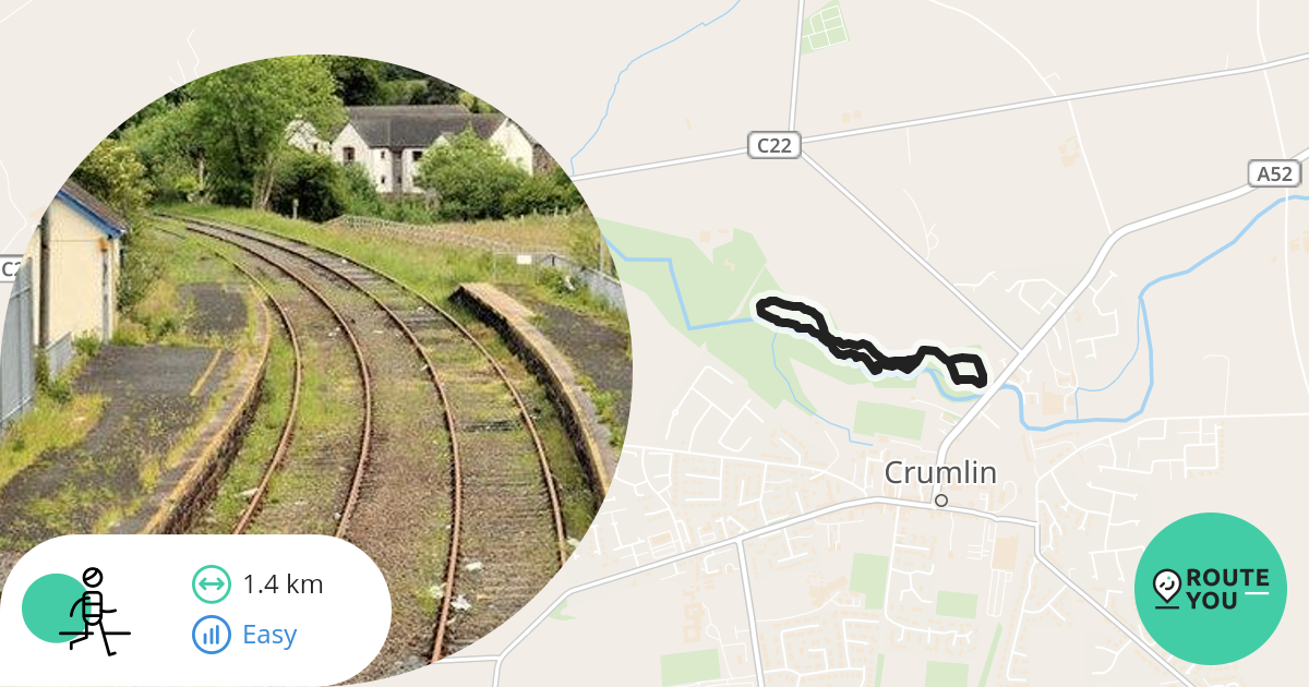 Crumlin Glen Woodland and Riverside Walk - Recreational walking route ...