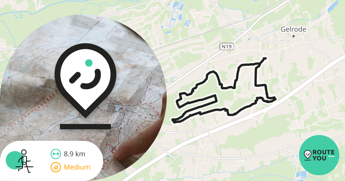 Gelrode - appelbloesem - Wandelroute | RouteYou