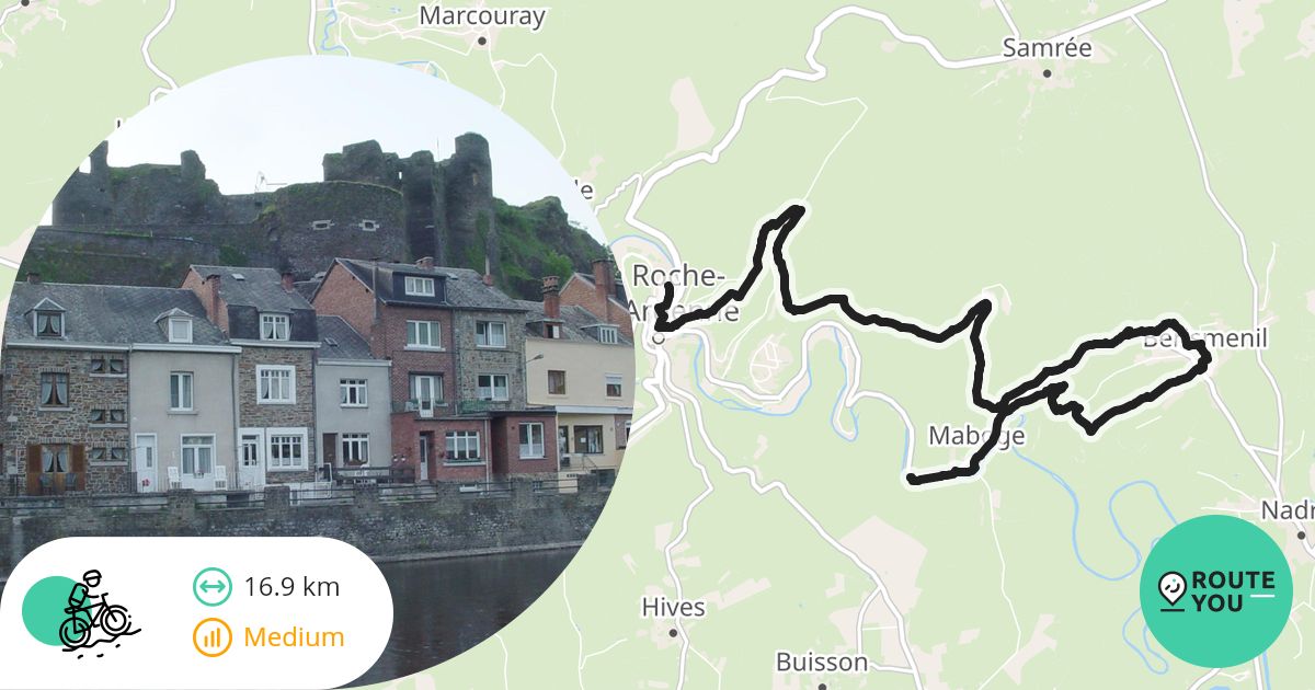 Parcours final Run2Rame 16km 2024 - Parcours VTT | RouteYou