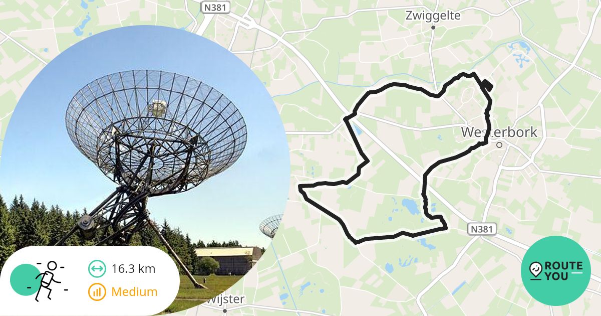 Westerbork - Hardlooproute | RouteYou