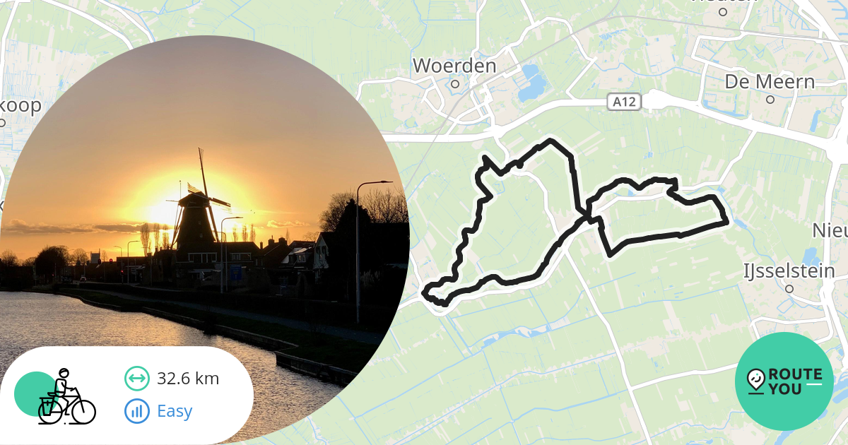 Beleef de Utrechtse Waarden - Recreatieve fietsroute | RouteYou