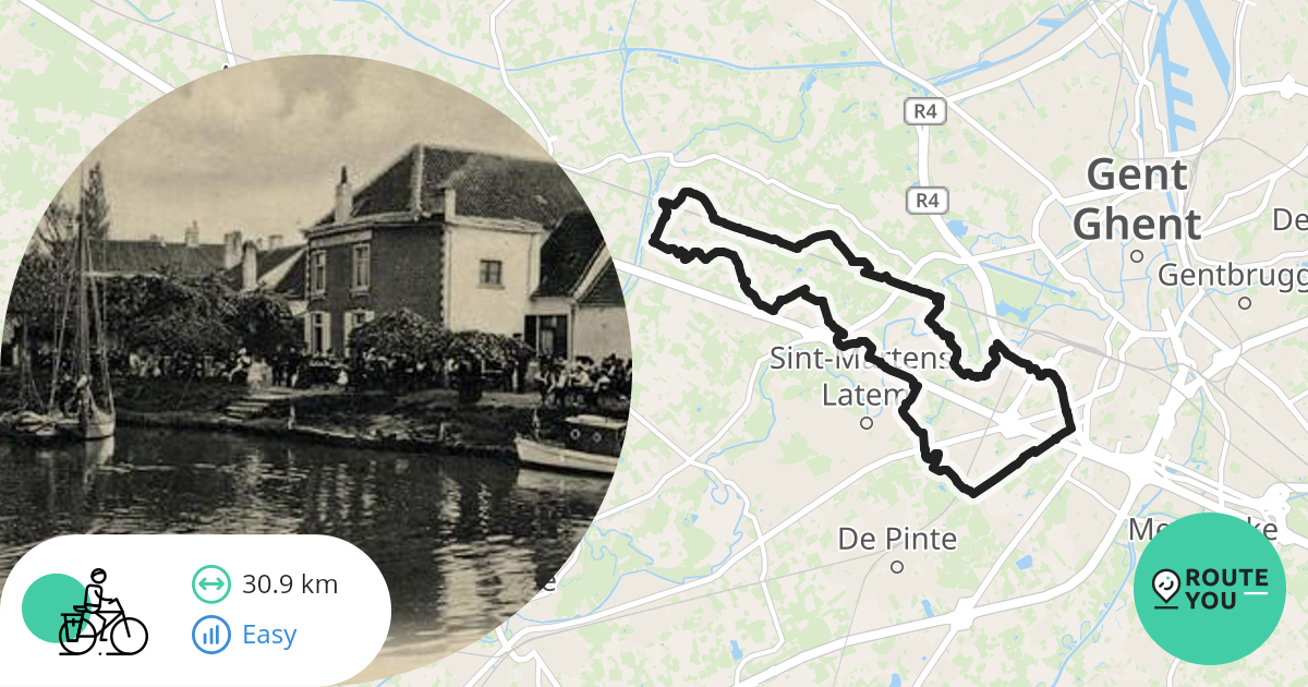 Landegem ferm dinsd - Recreatieve fietsroute | RouteYou