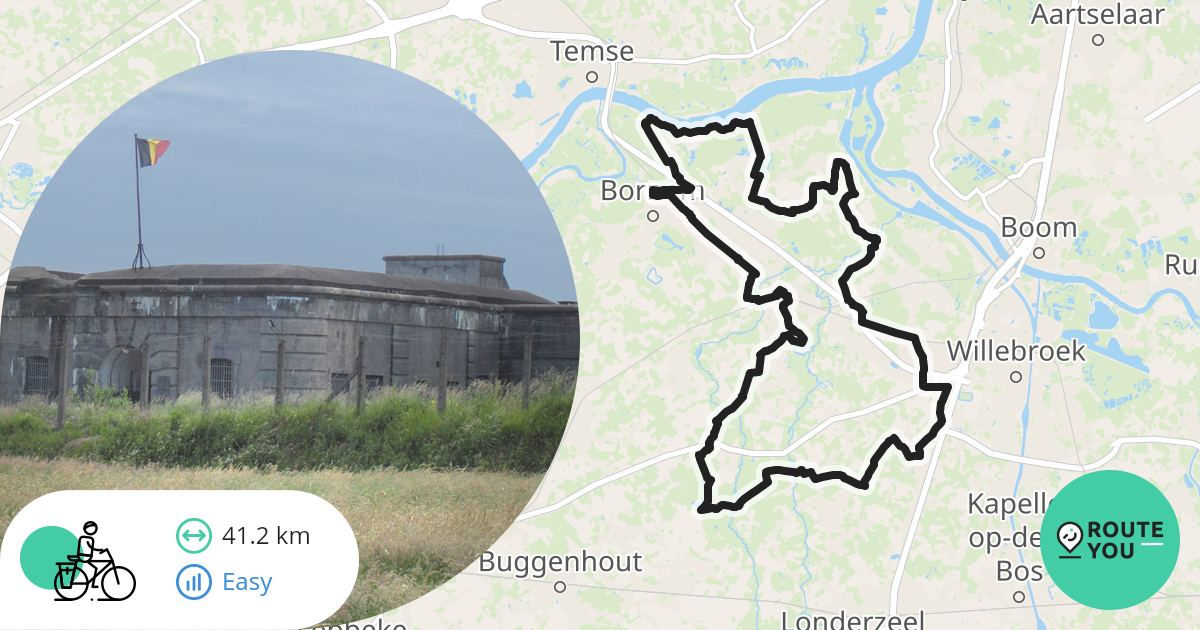aspergeroute vanuit Puurs - Recreatieve fietsroute | RouteYou