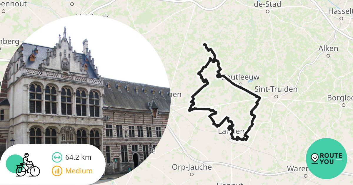 Kersbeek-Miskom - Recreatieve fietsroute | RouteYou