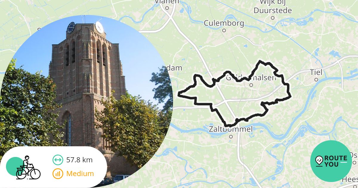 Kapel Avezaath v.v. 17-7-2024 - Recreatieve fietsroute | RouteYou