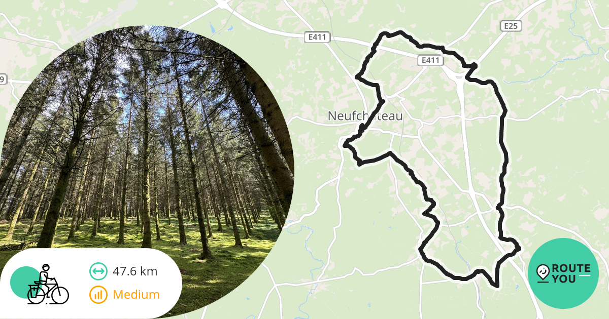 Provincie Luxemburg - route 13 - Toegangspoort tot de Gaume ...
