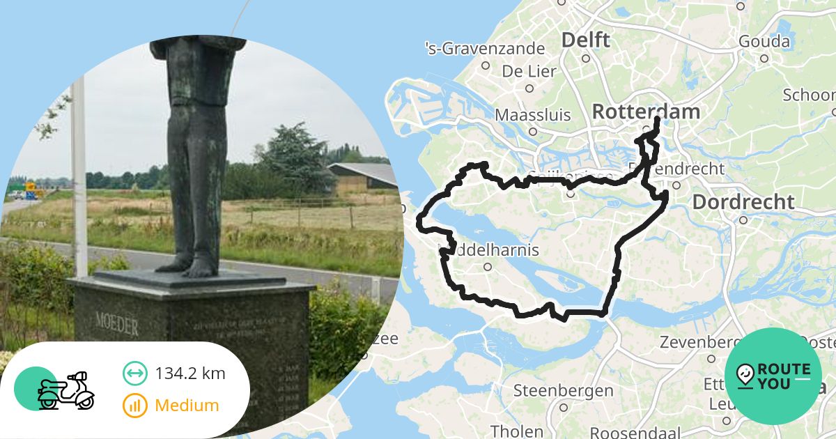 Kralingen-Crooswijk - Scooterroute | RouteYou