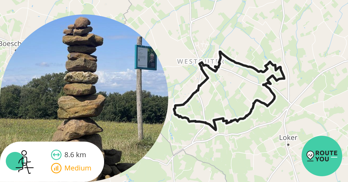 10 000 stappen in de Westhoek - Wandelroute | RouteYou