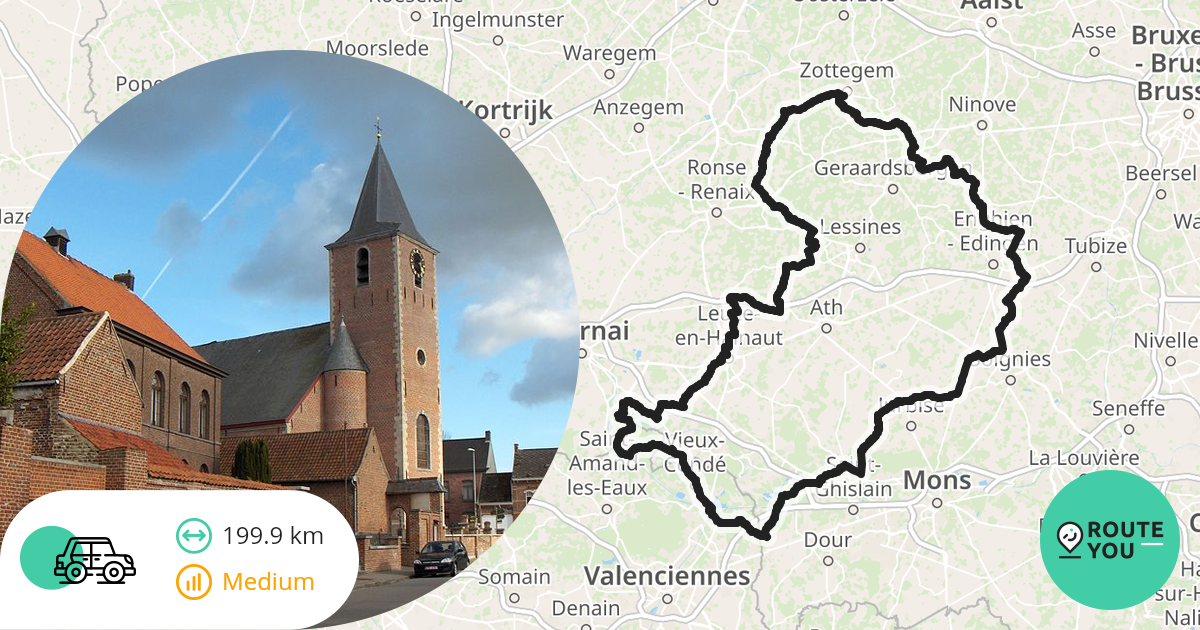 Rotary Herne 200K - Car route | RouteYou