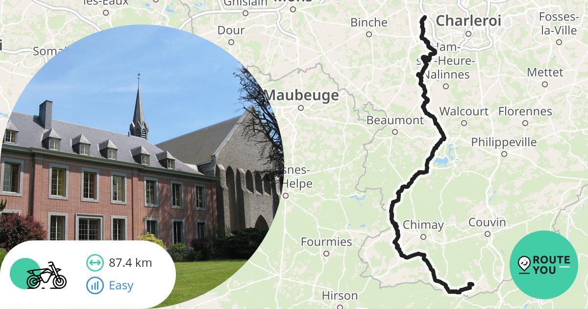 Forchies-la-Marche - Cul-des-Sarts - Balade à moto | RouteYou