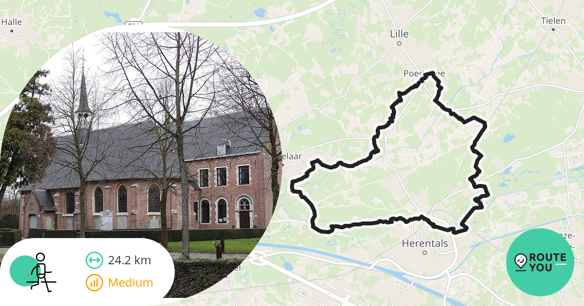 Rondje Poederlee - Herentals - Wandelroute | RouteYou