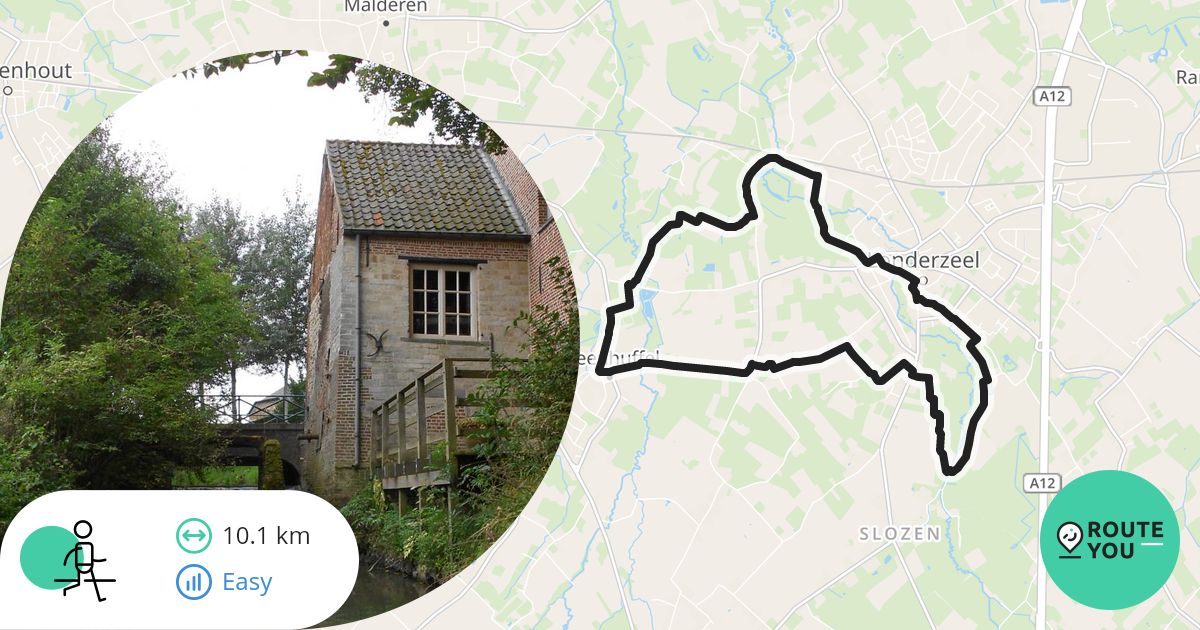 Steenhuffel - Wandelroute | RouteYou