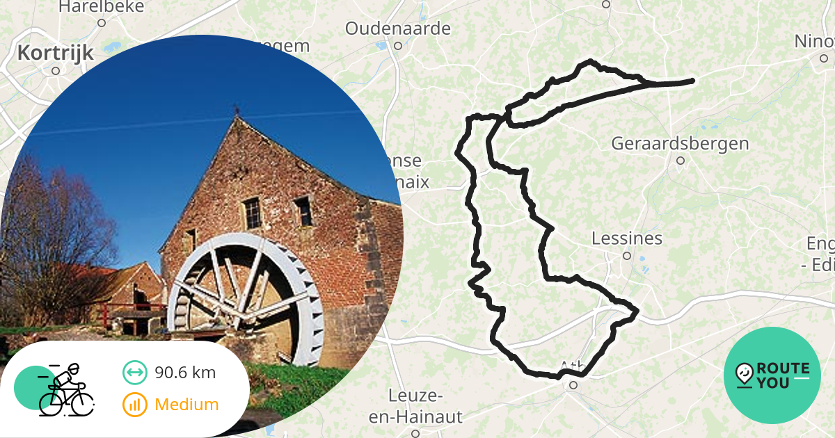 Ophasselt 90km (horebeke) - Racefietsroute | RouteYou