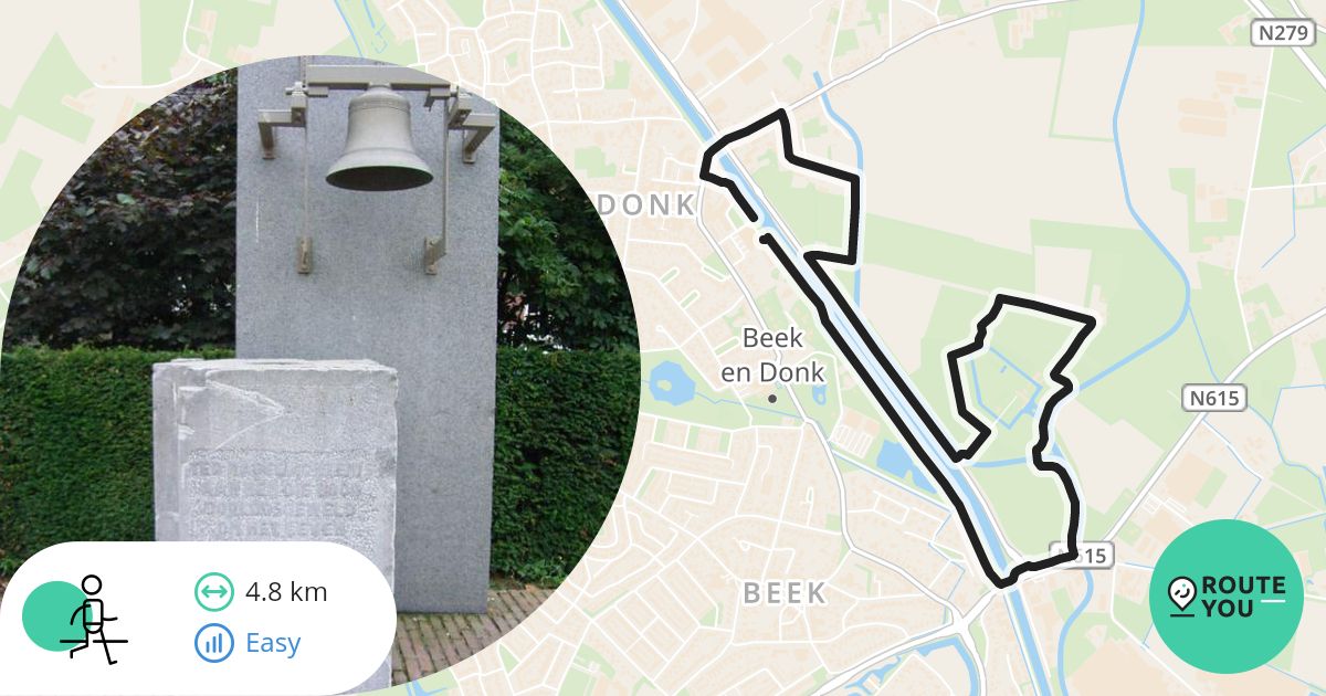 kasteel Beek en Donk - Wandelroute | RouteYou