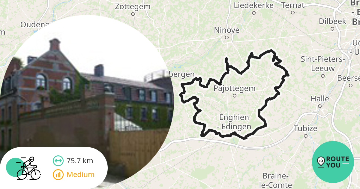 Rond Pajottegem - Racefietsroute | RouteYou