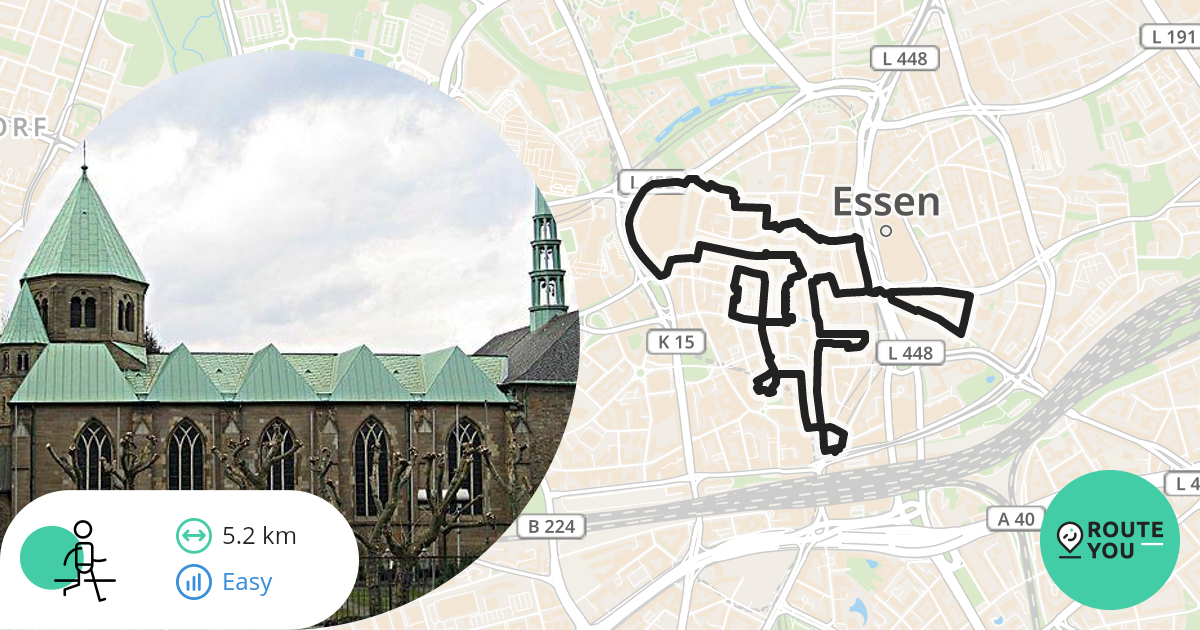 Stadtrundgang Essen Zentrum - Wanderweg | RouteYou
