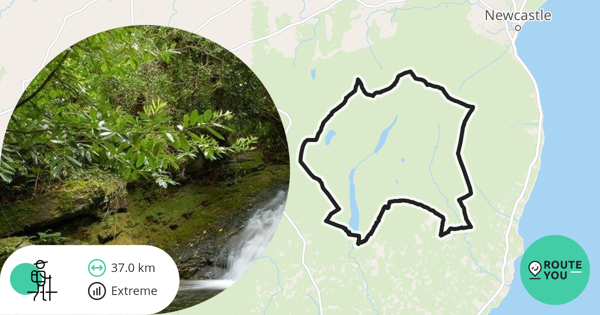 Mourne Wall Challenge - Hiking route | RouteYou