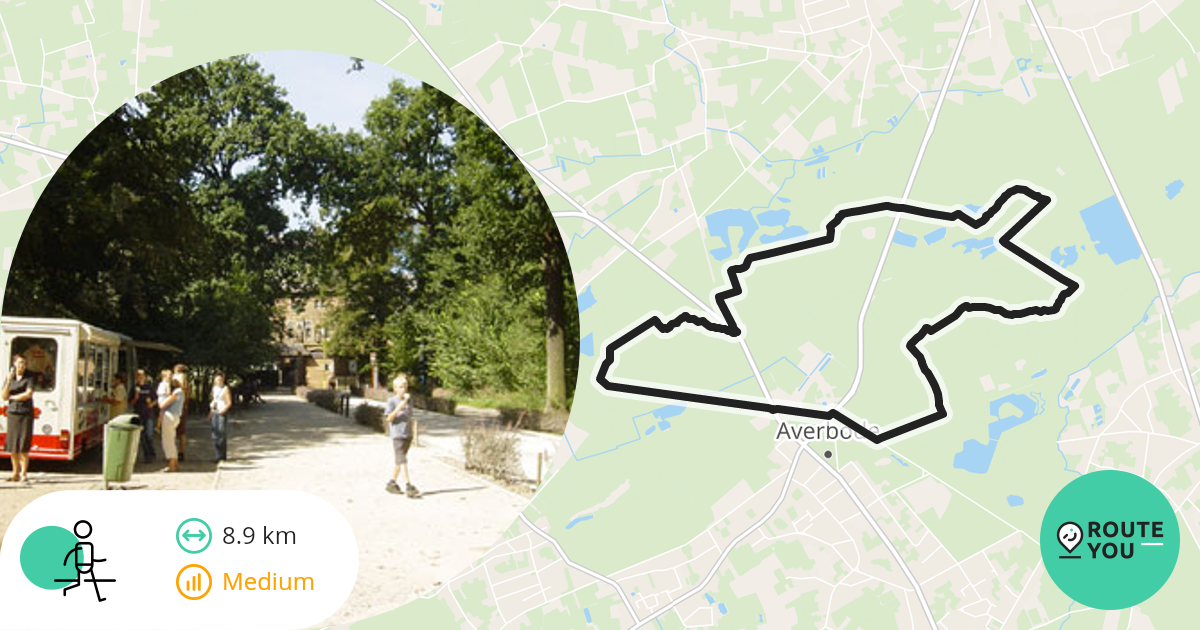 Averbode knooppunten - Wandelroute | RouteYou
