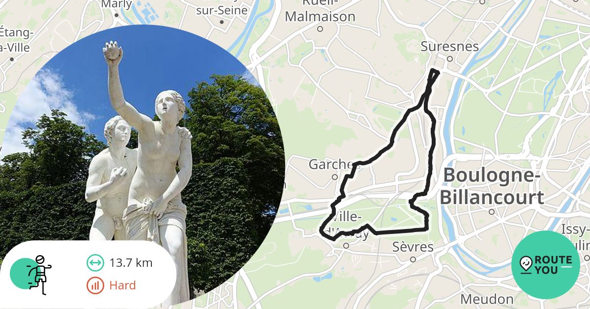 Suresnes - Parcours de jogging | RouteYou