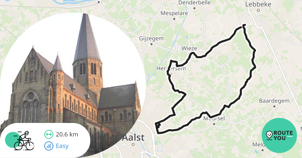 Lebbeke - Racefietsroute | RouteYou