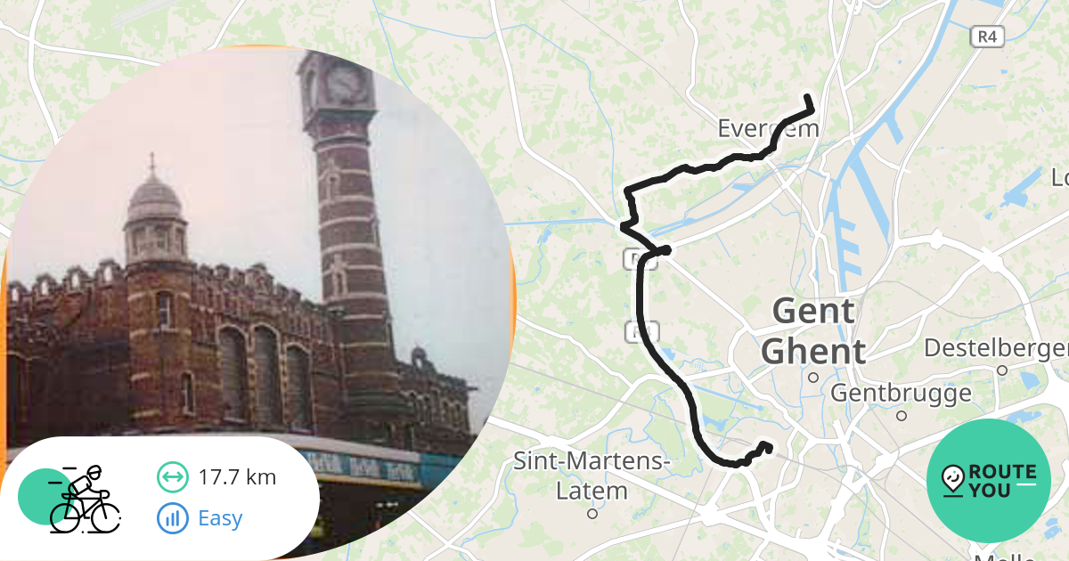 Station - Evergem - Racefietsroute | RouteYou
