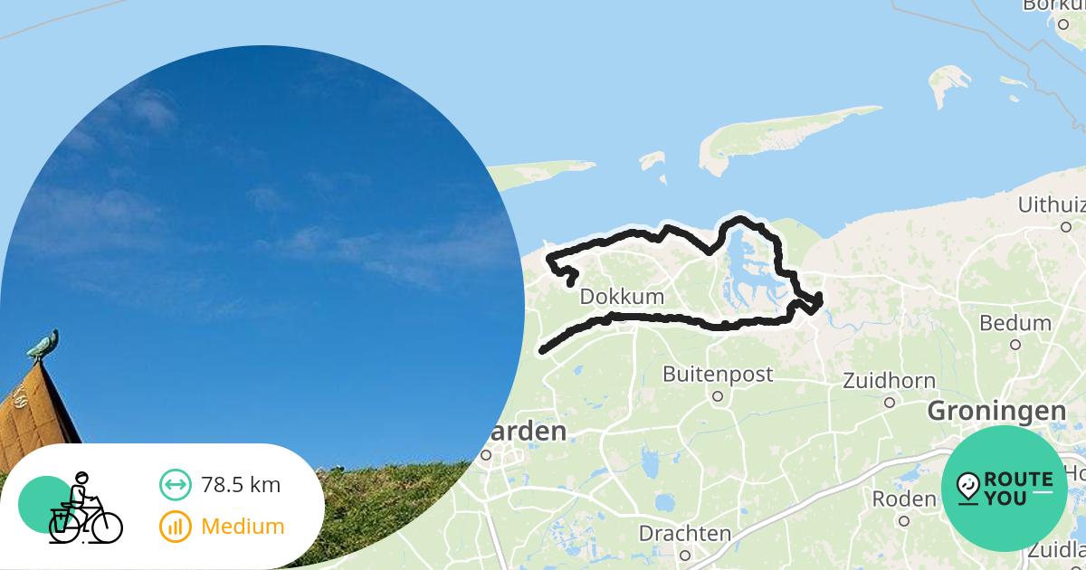 Burdaard - Waaxens - Recreatieve fietsroute | RouteYou