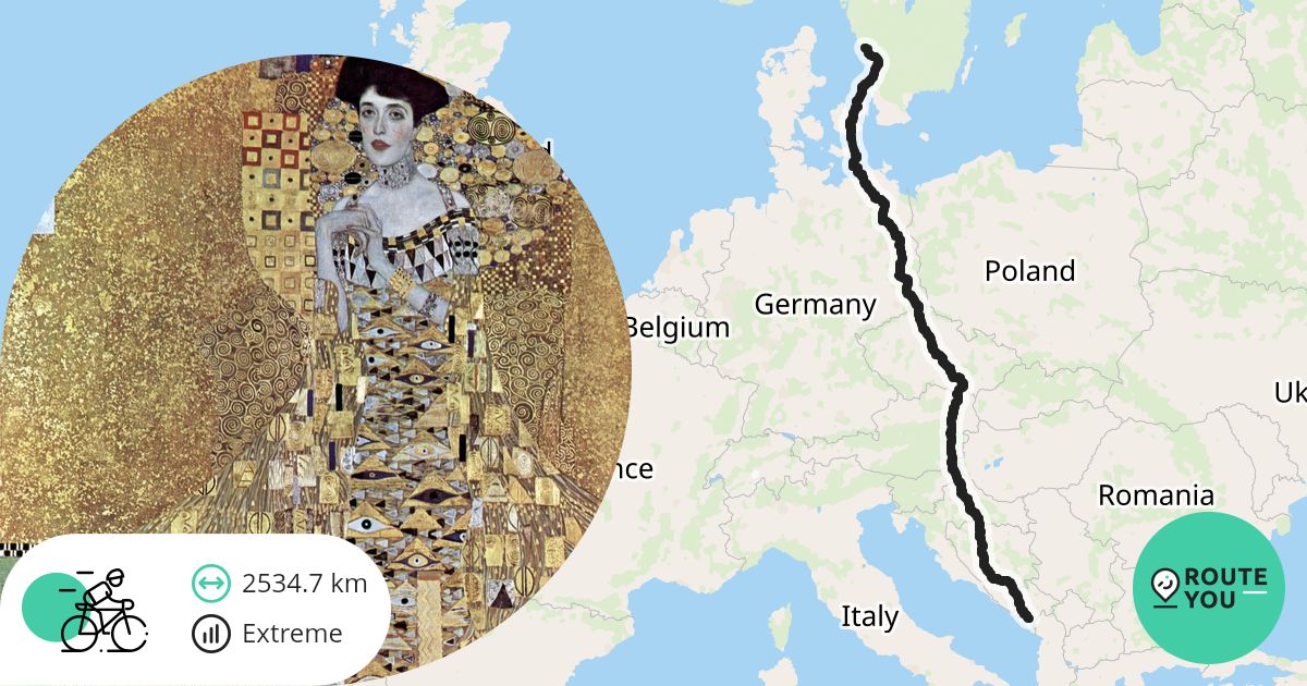 From Halland County To Bar - Road bike route | RouteYou