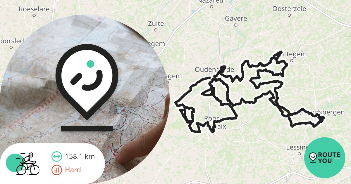 WE RIDE FLANDERS 2025 158km - Road bike route | RouteYou
