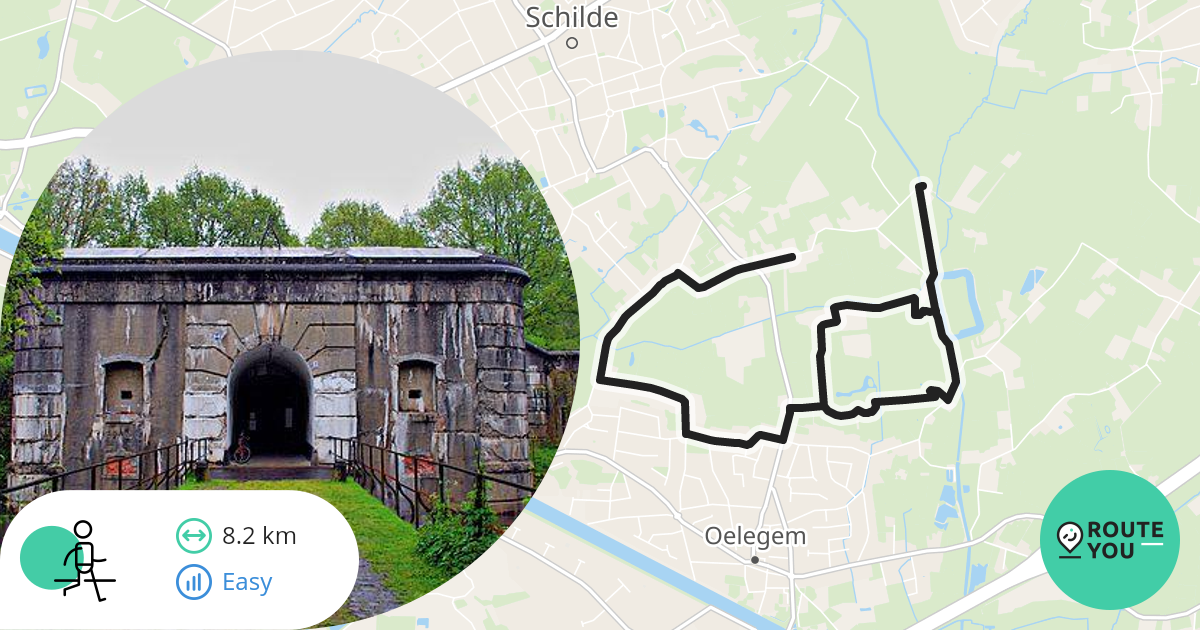 Oelegem - Schilde - Wandelroute | RouteYou