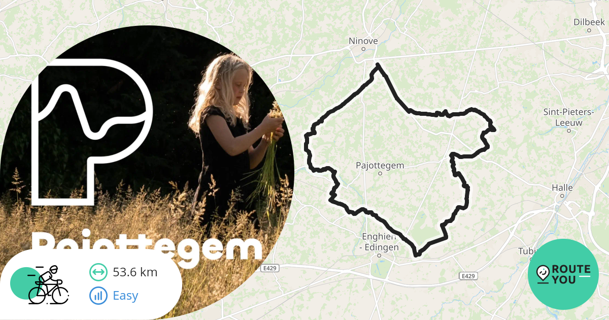 WTC Neigem - rit 1 - 2025 - B groep Pajottegem - Racefietsroute | RouteYou