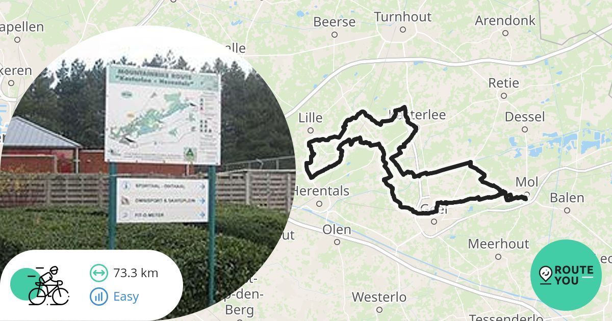 +KF Poederlee wk-SH v05 WNW - Racefietsroute | RouteYou