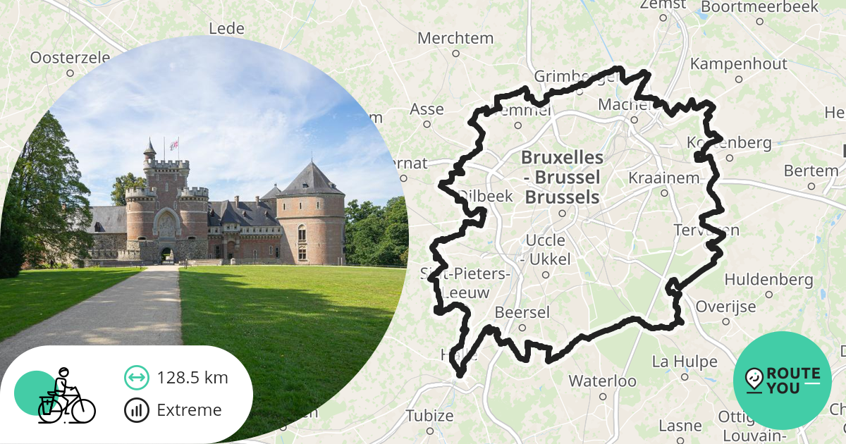 Groene Gordelroute - Recreatieve fietsroute | RouteYou
