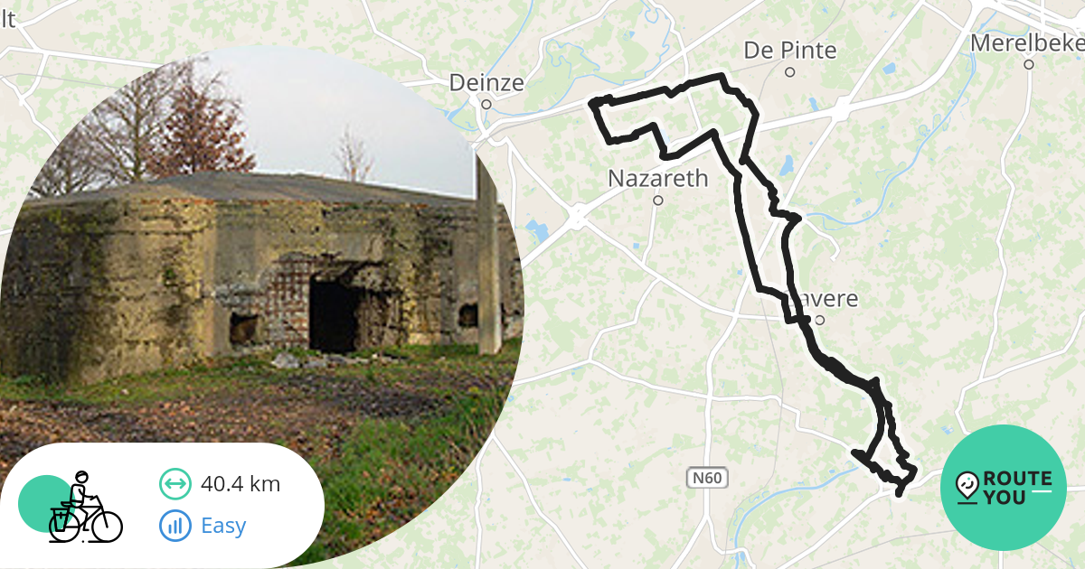 Lus begint in Gent 22/02/25 - Recreatieve fietsroute | RouteYou