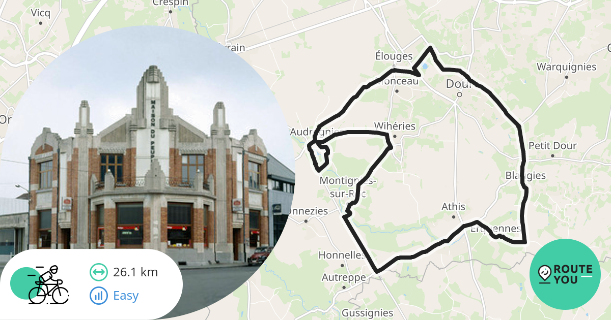 plaatselijke ronde le samyn dames - Racefietsroute | RouteYou