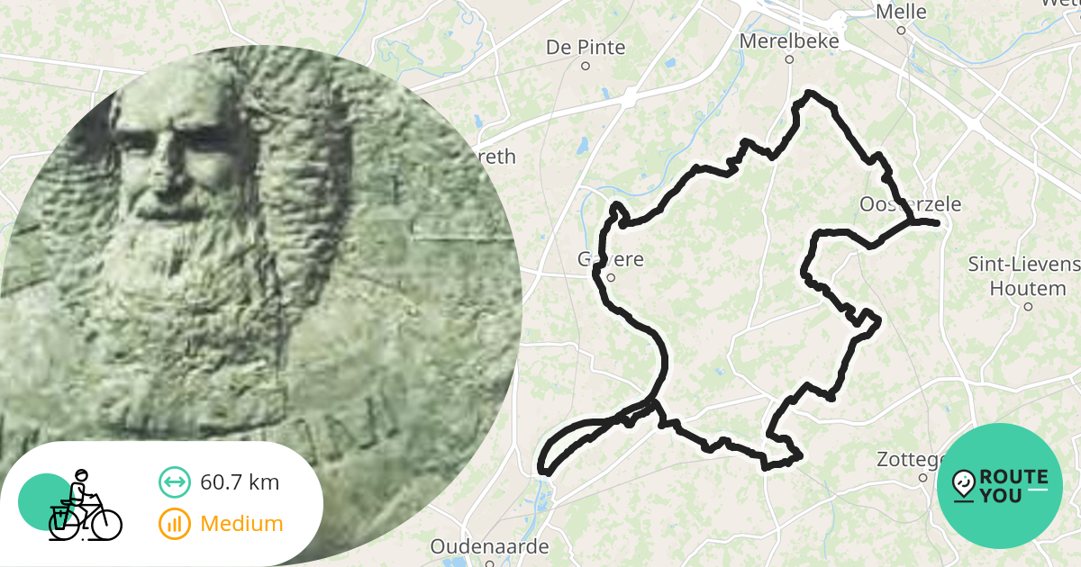 Zw_Semmerzake_60 - Recreatieve fietsroute | RouteYou