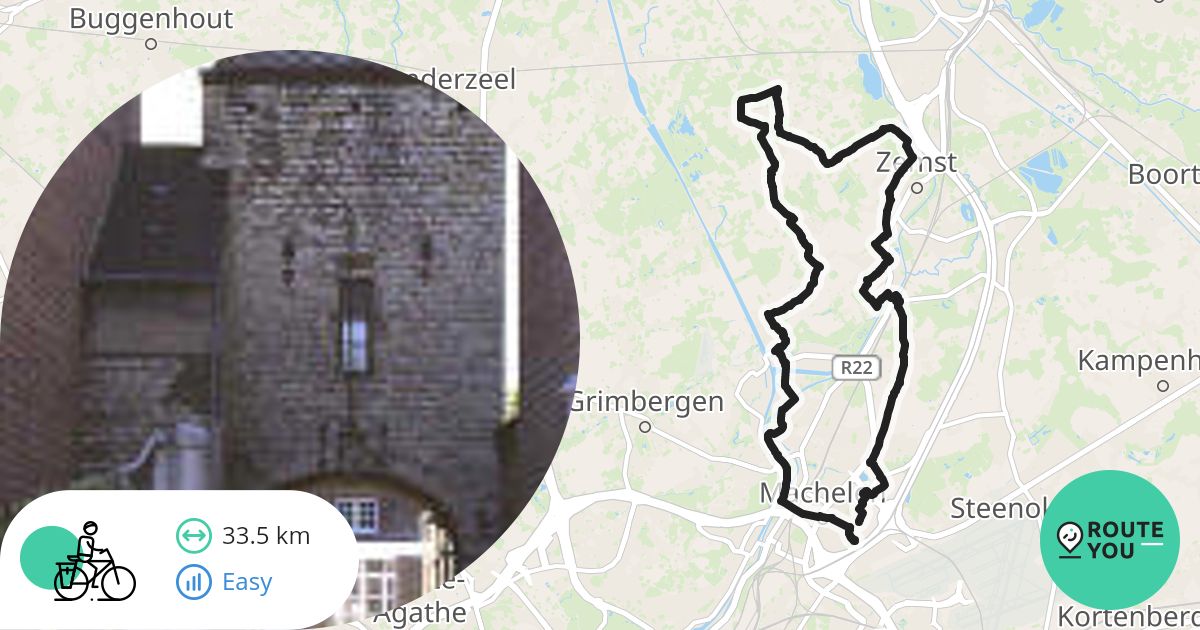 Zemst 2703(2) - Recreatieve fietsroute | RouteYou