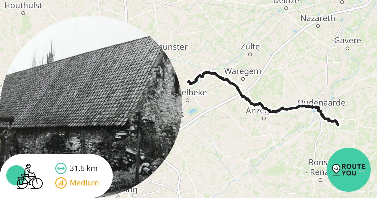 Maarke-Kerkem - Bavikhove - Recreatieve fietsroute | RouteYou