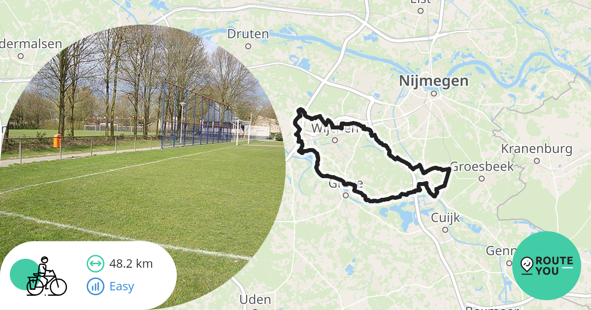 Lus begint in 02-04-25 - Recreatieve fietsroute | RouteYou