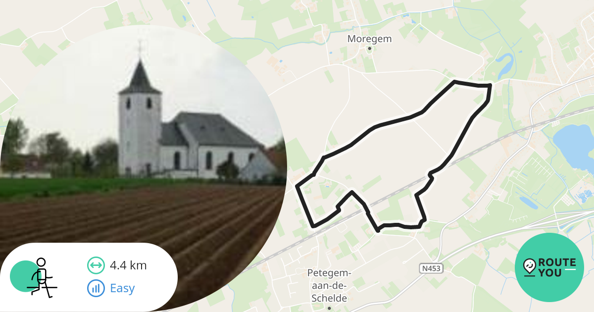 Lus begint in Oudenaarde 03-04-25 - Wandelroute | RouteYou
