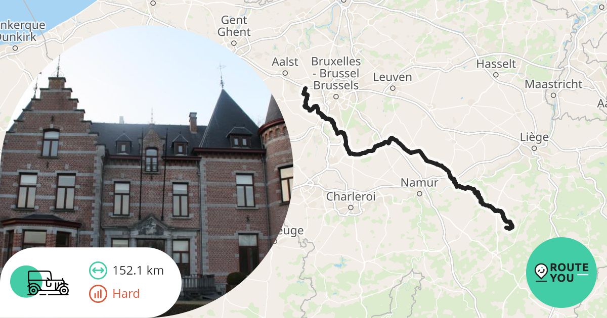Ternat - Grandham - Oldtimerroute | RouteYou
