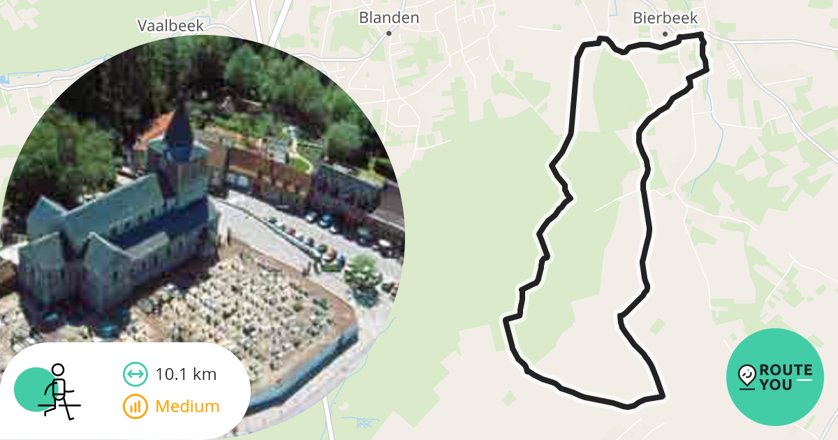 Wandelen door het Mollendaalbos in Bierbeek - Wandelroute | RouteYou