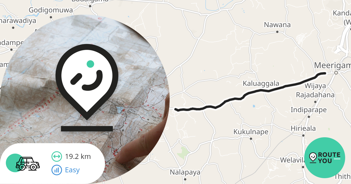 Kaluaggala - Western Province, Sri Lanka - Car route | RouteYou