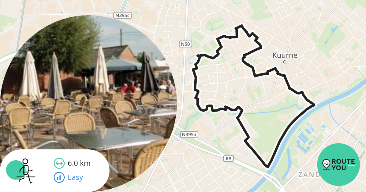 Kuurne grootouderwandeling 2025 - Wandelroute | RouteYou