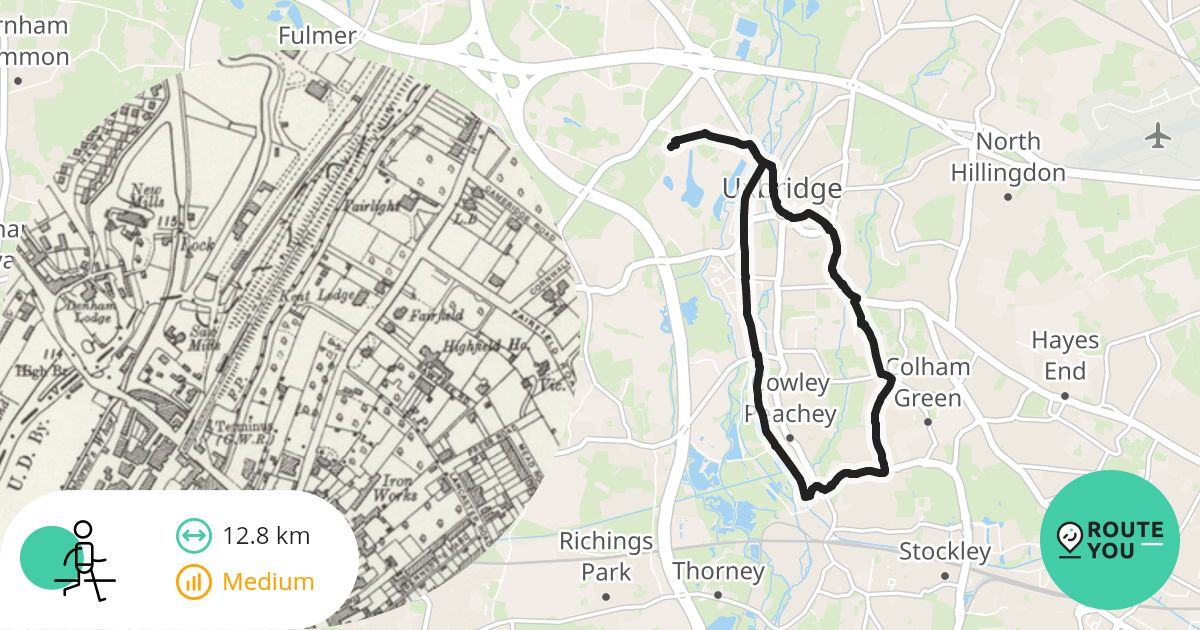 London - Walking route | RouteYou