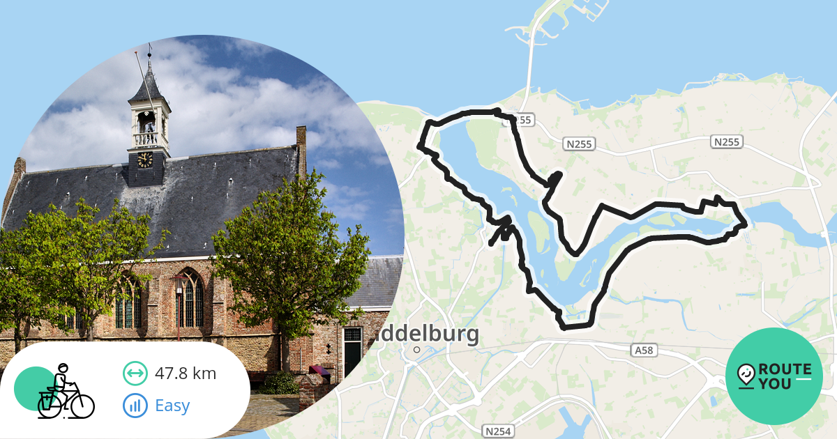 Zanddijk _Kortgene - Recreatieve fietsroute | RouteYou